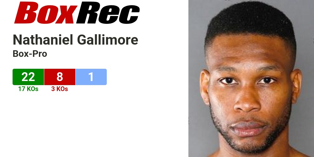 BoxRec: Nathaniel Gallimore