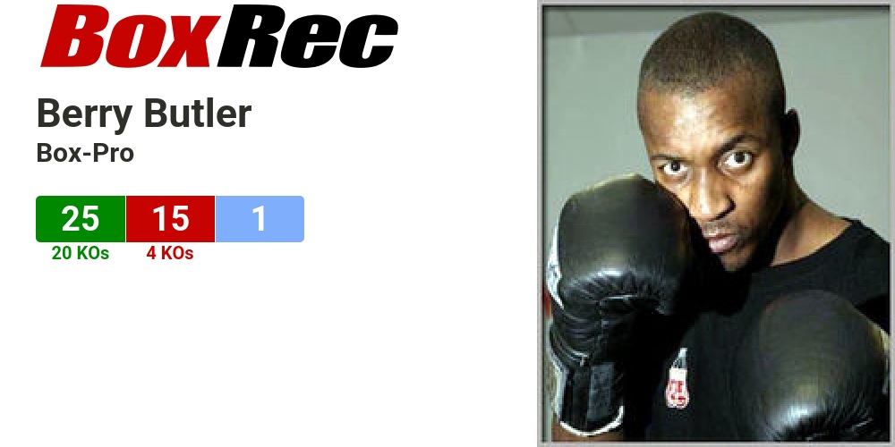 BoxRec: Berry Butler