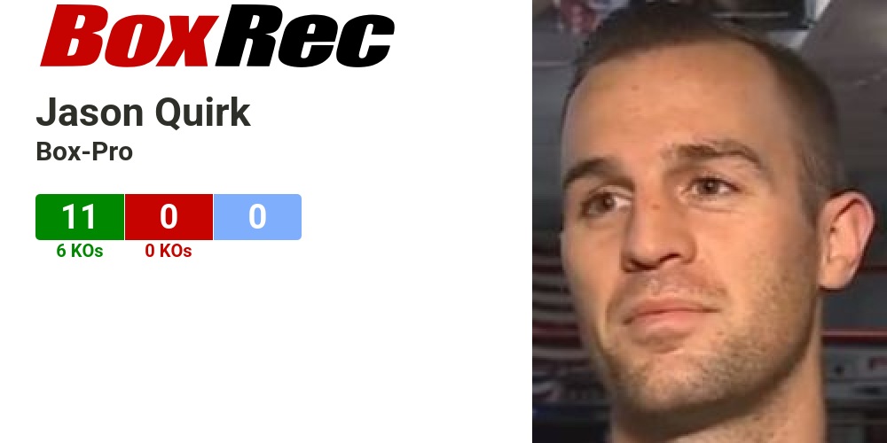 BoxRec: Jason Quirk