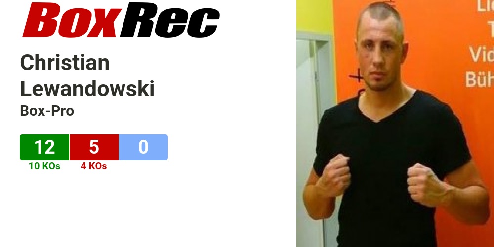 BoxRec: Christian Lewandowski