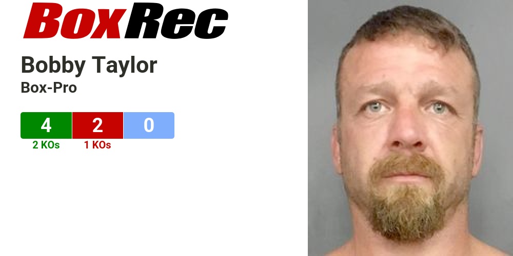 BoxRec: Bobby Taylor