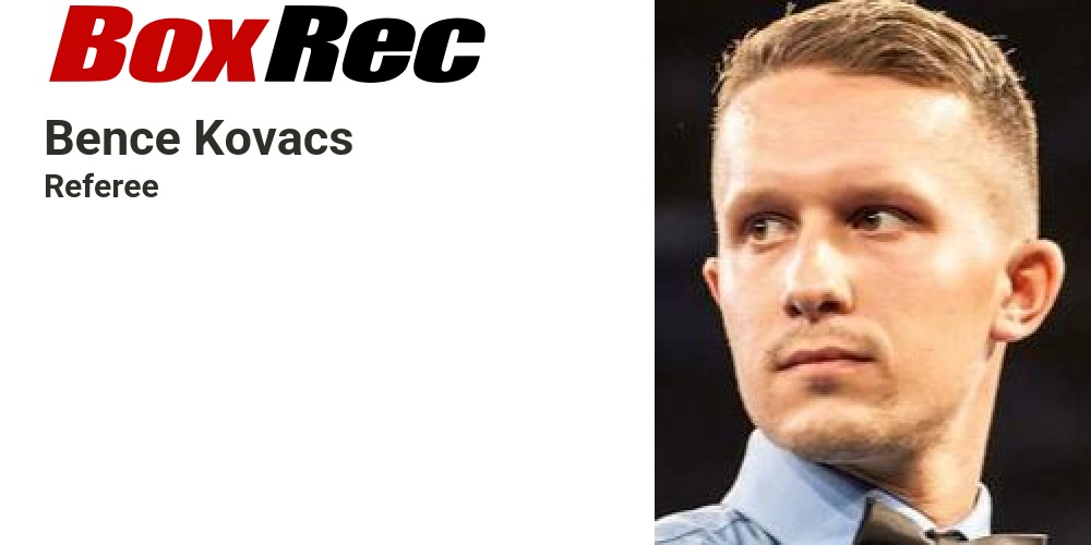 BoxRec: Bence Kovacs