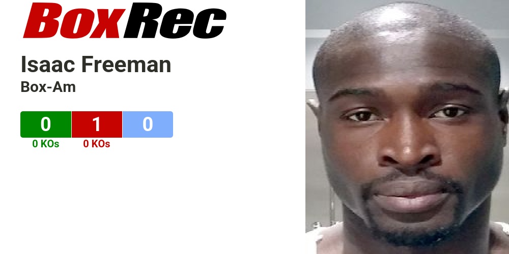 BoxRec: Isaac Freeman