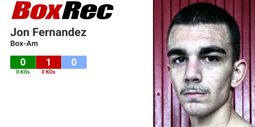 BoxRec: Jon Fernandez