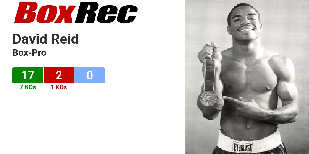 BoxRec: David Reid