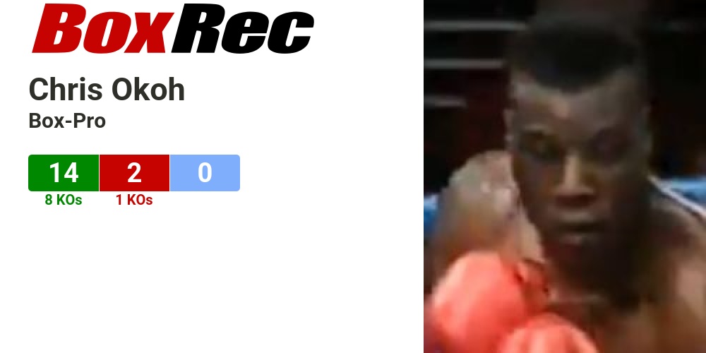 BoxRec: Chris Okoh
