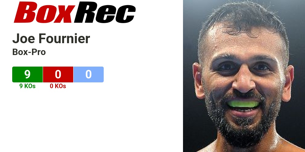 BoxRec: Joe Fournier