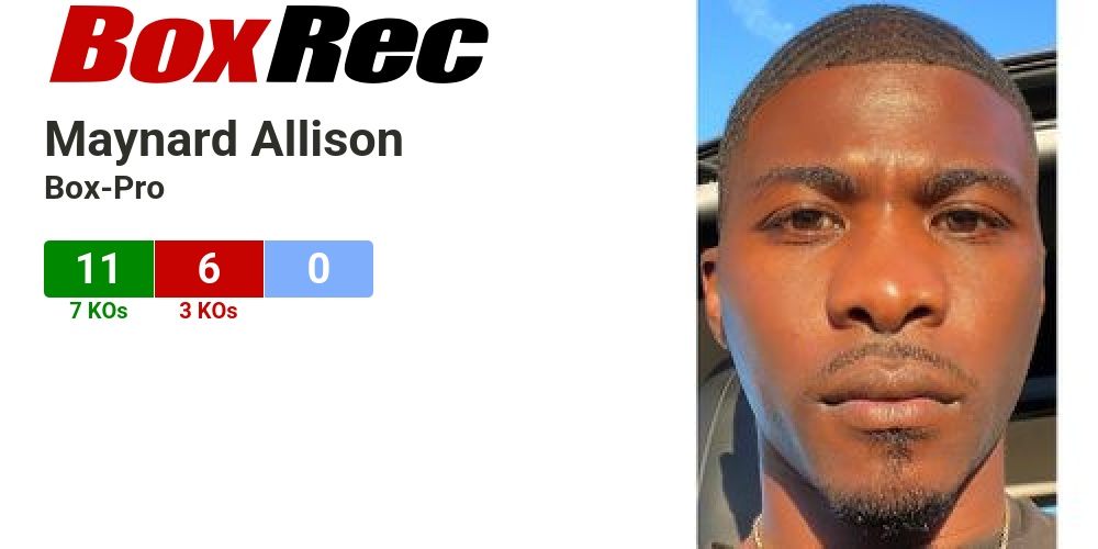 BoxRec: Maynard Allison