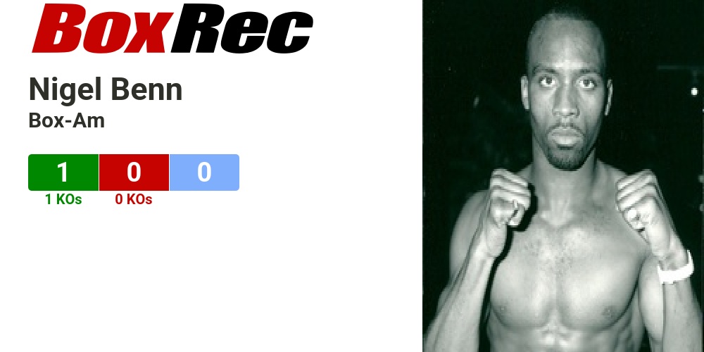 BoxRec: Nigel Benn