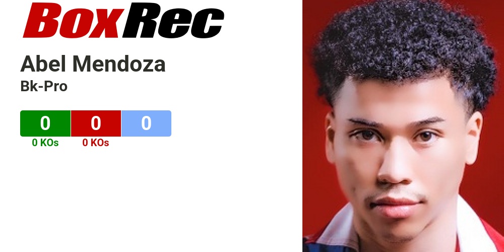 BoxRec: Abel Mendoza