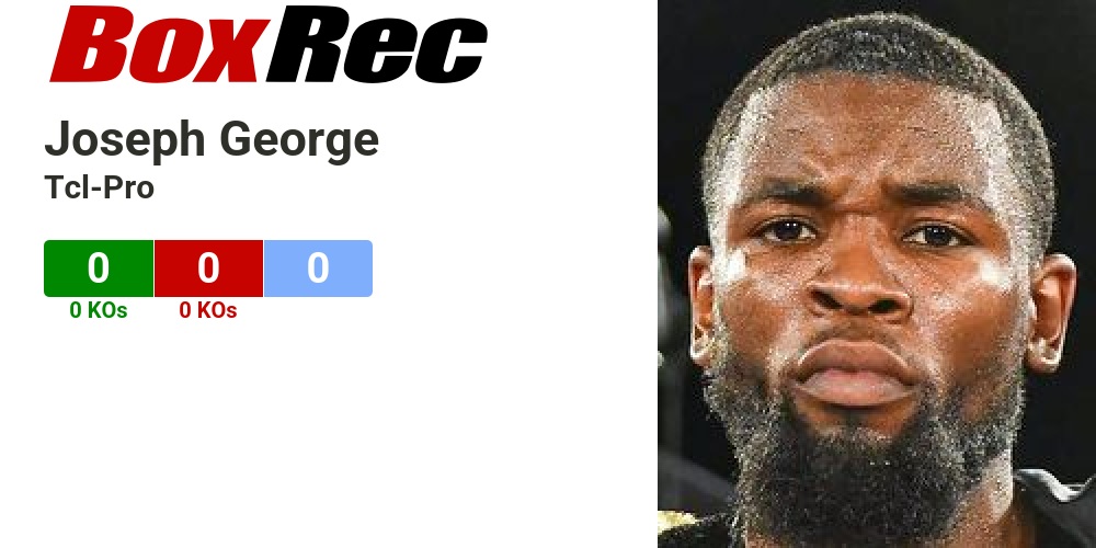 BoxRec: Joseph George