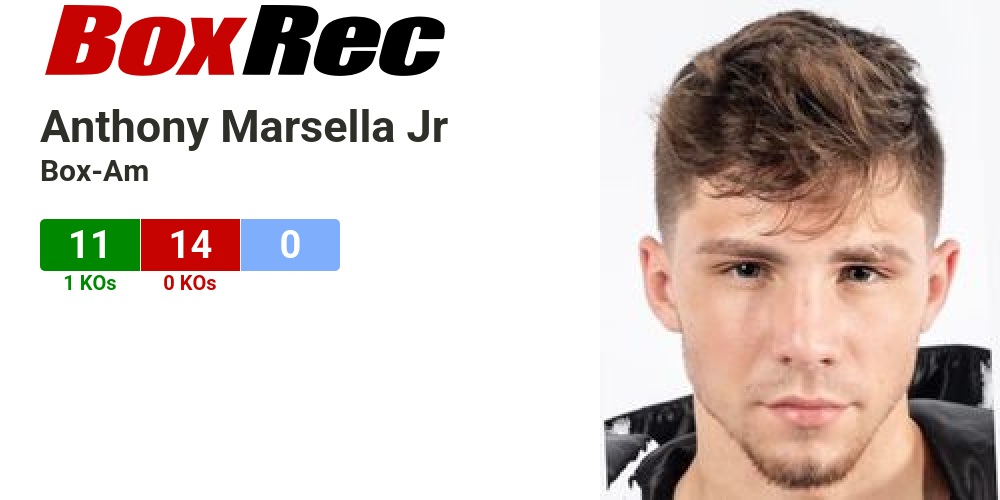BoxRec: Anthony Marsella Jr