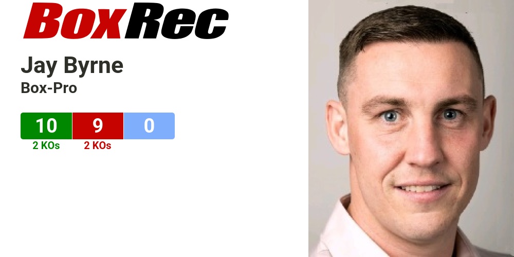 BoxRec: Jay Byrne