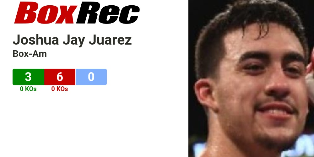 BoxRec: Joshua Jay Juarez