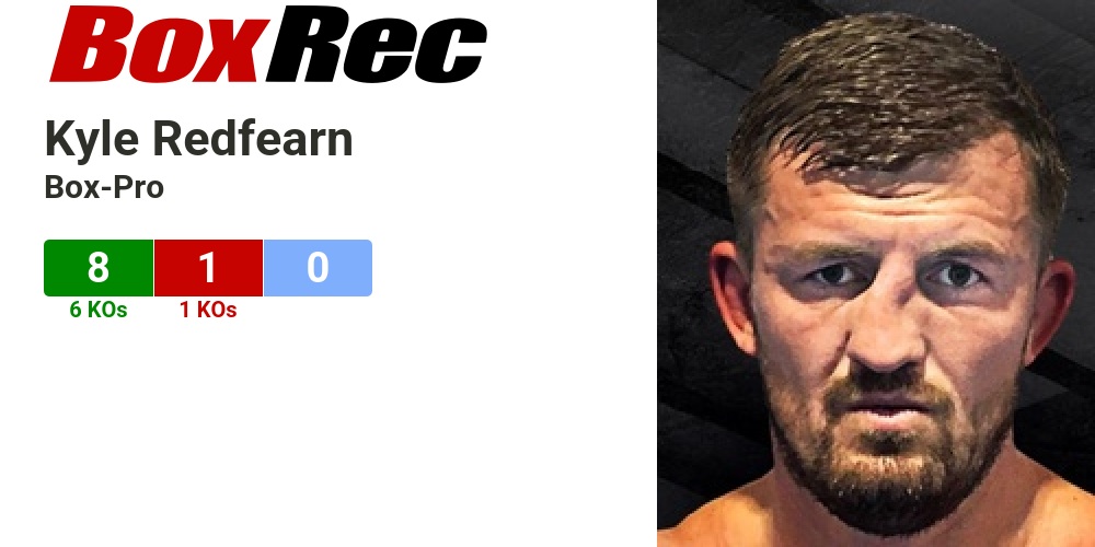 BoxRec: Kyle Redfearn