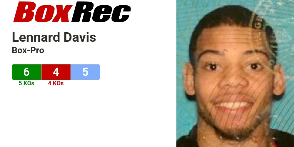BoxRec: Lennard Davis