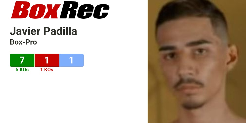 BoxRec: Javier Padilla