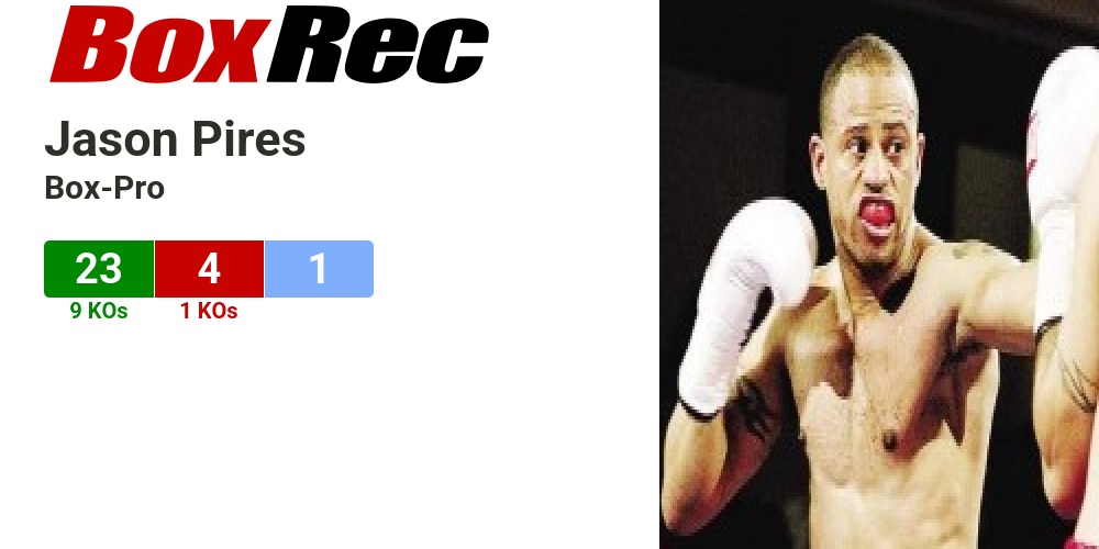 BoxRec: Jason Pires
