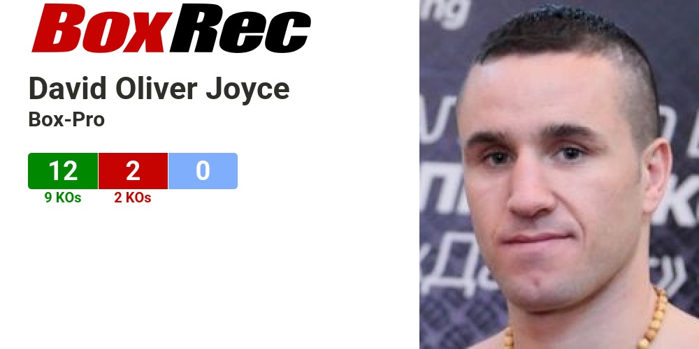 BoxRec: David Oliver Joyce
