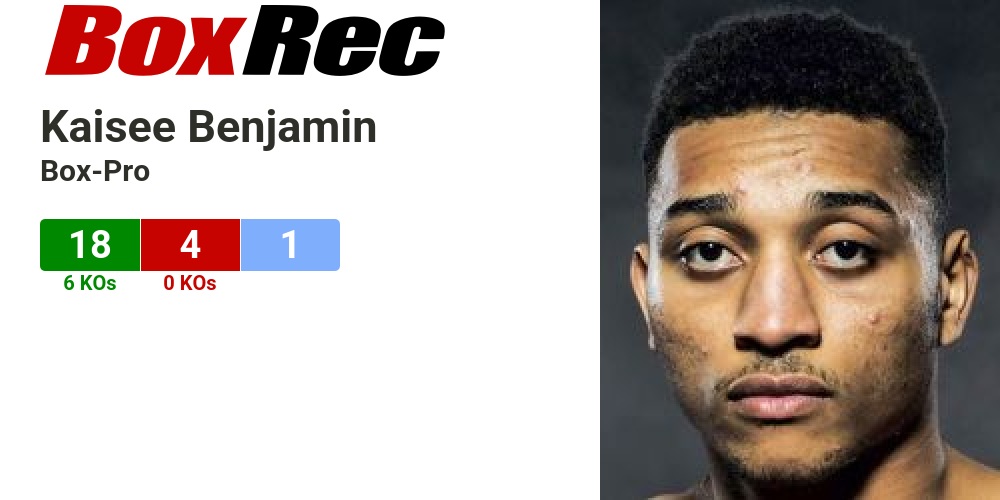 BoxRec: Kaisee Benjamin