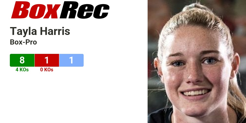 BoxRec: Tayla Harris