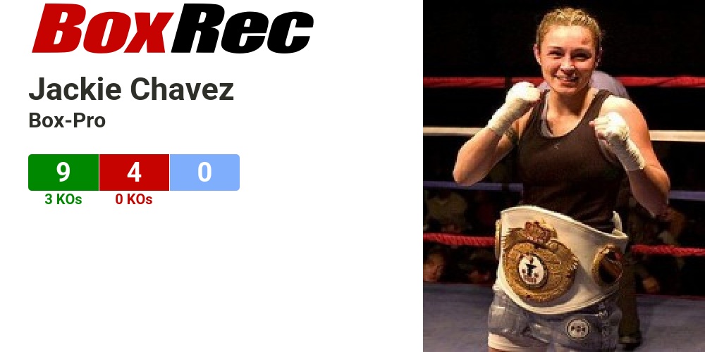 BoxRec: Jackie Chavez