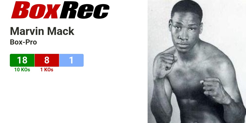 BoxRec: Marvin Mack