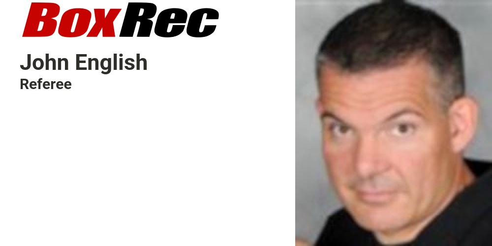 BoxRec: John English