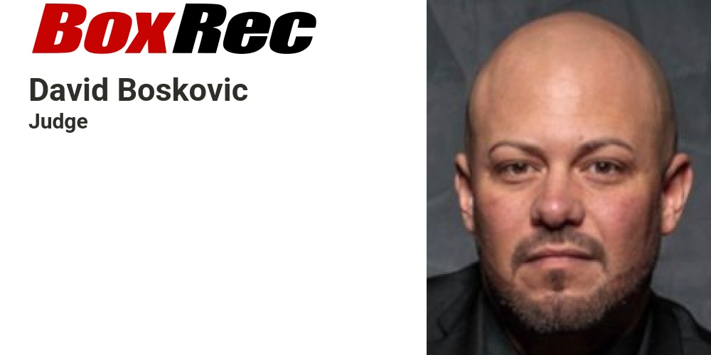 BoxRec: David Boskovic