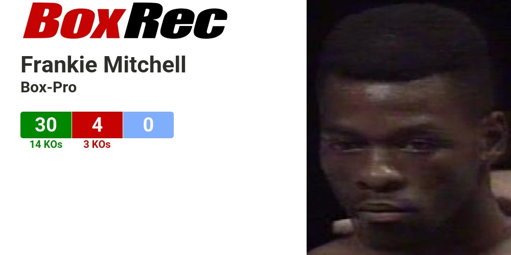 BoxRec: Frankie Mitchell