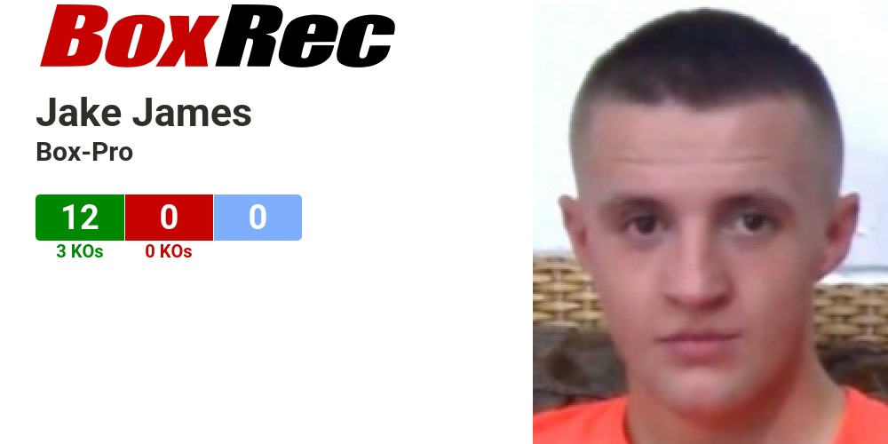BoxRec: Jake James