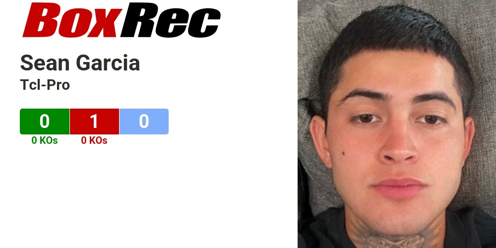 BoxRec: Sean Garcia