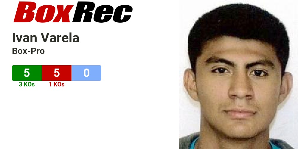 BoxRec: Ivan Varela