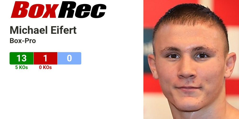 BoxRec: Michael Eifert