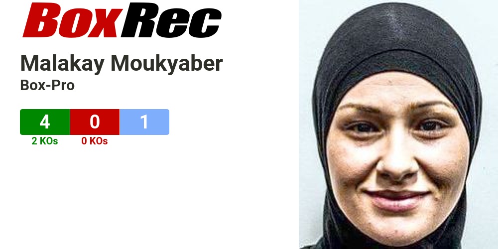 BoxRec: Malakay Moukyaber