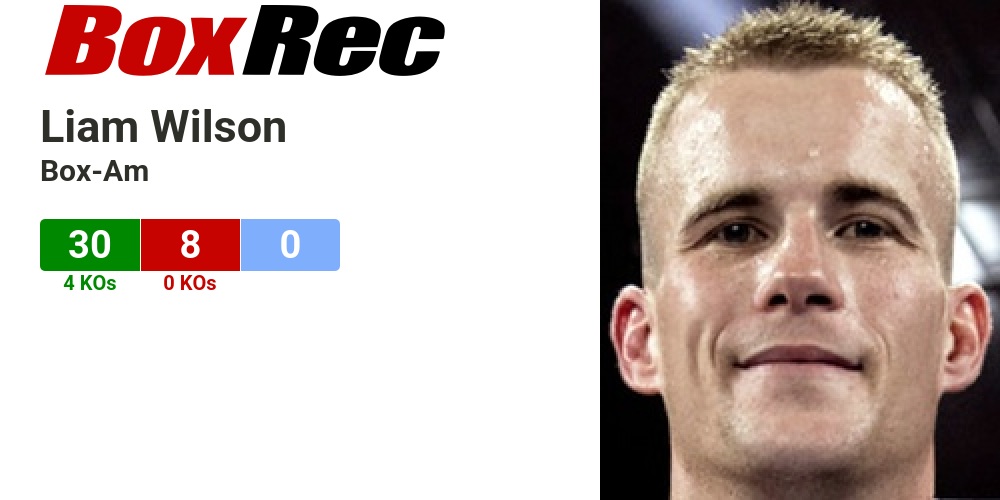 BoxRec: Liam Wilson