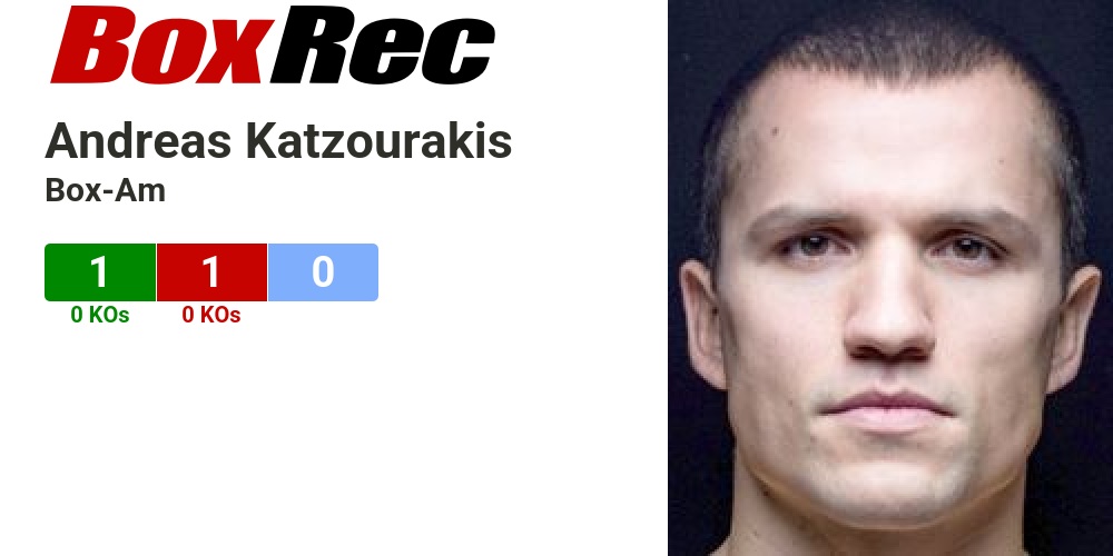 BoxRec: Andreas Katzourakis