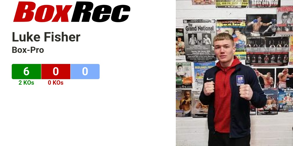 BoxRec: Luke Fisher