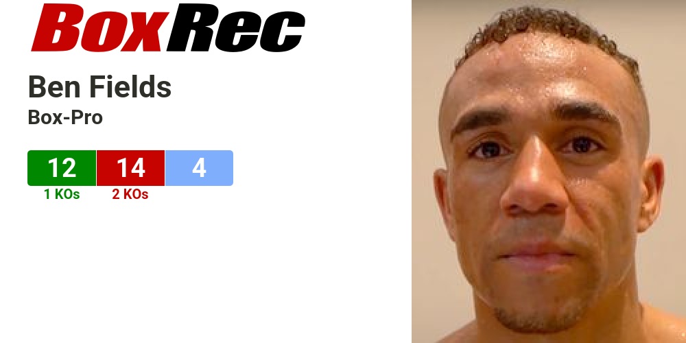 BoxRec: Ben Fields