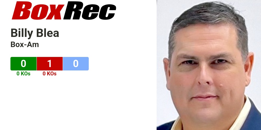 BoxRec: Billy Blea