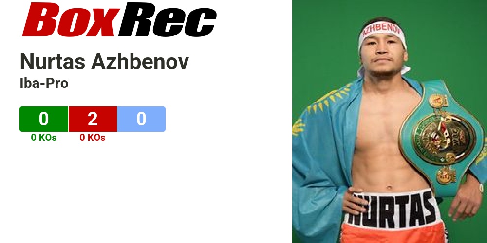 BoxRec: Nurtas Azhbenov