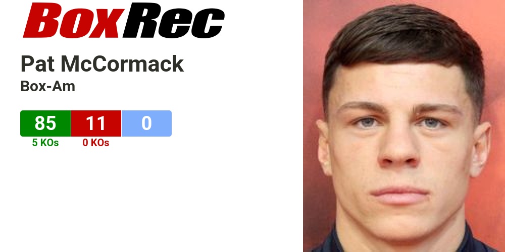 BoxRec: Pat McCormack