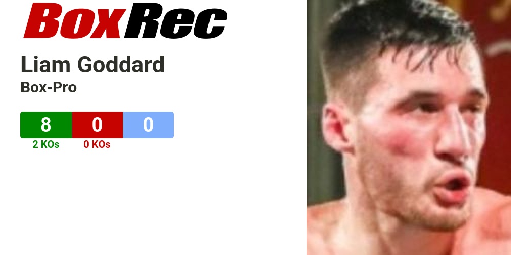 BoxRec: Liam Goddard