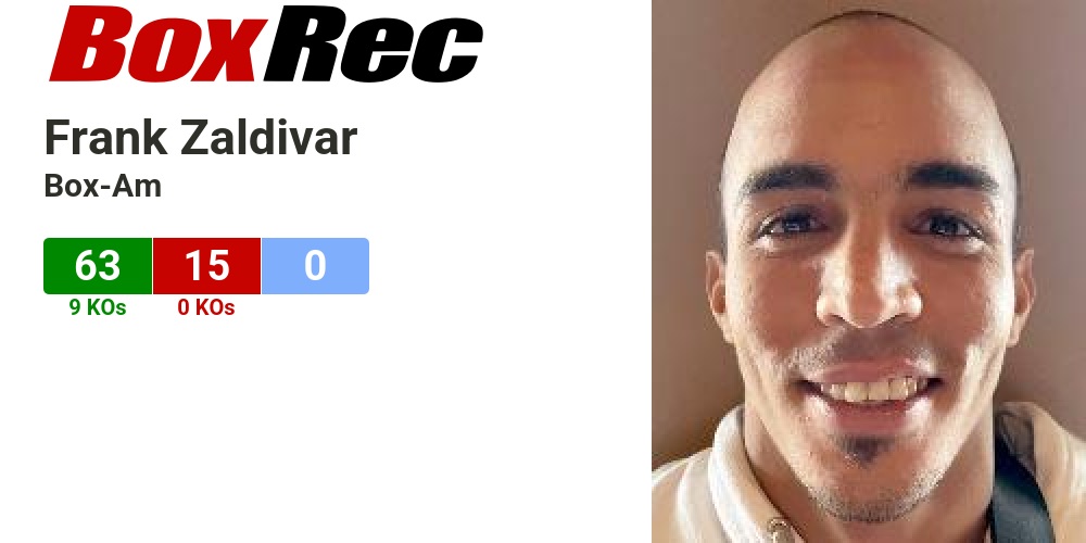 BoxRec: Frank Zaldivar