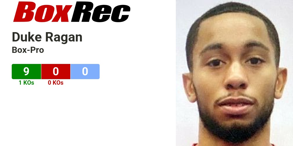 BoxRec: Duke Ragan