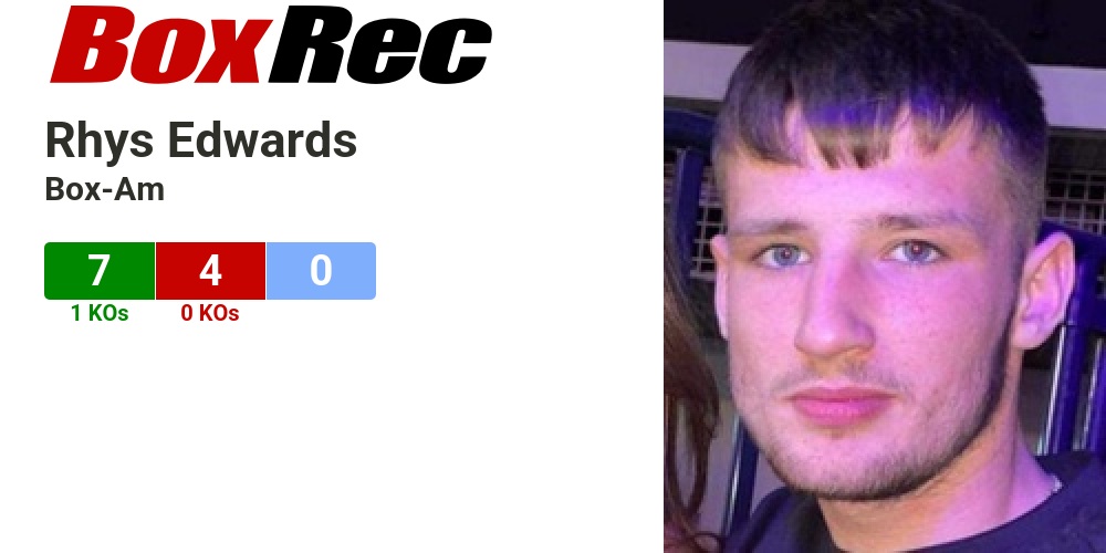 BoxRec: Rhys Edwards