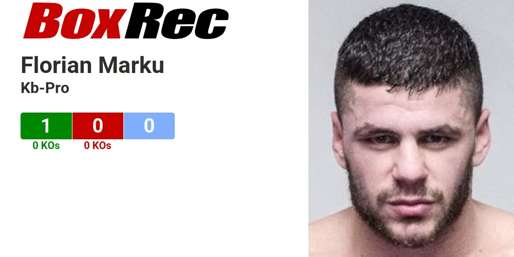 BoxRec: Florian Marku