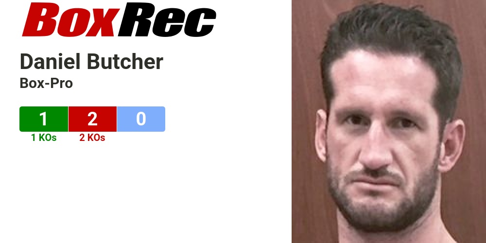 BoxRec: Daniel Butcher