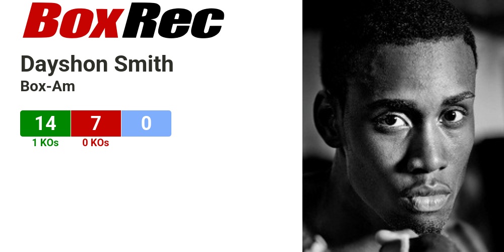 BoxRec: Dayshon Smith