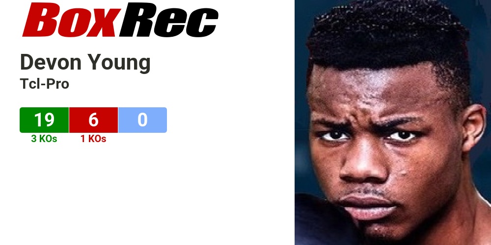 BoxRec: Devon Young